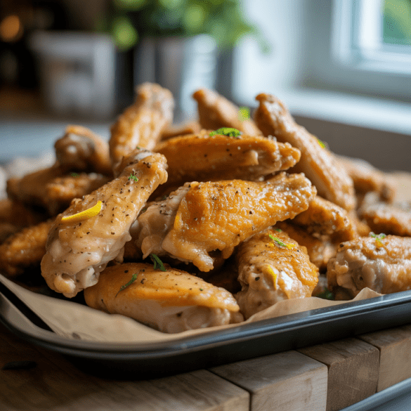 Wingstop Lemon Pepper Wings Copycat Recipe (Crispy & Easy at Home ...
